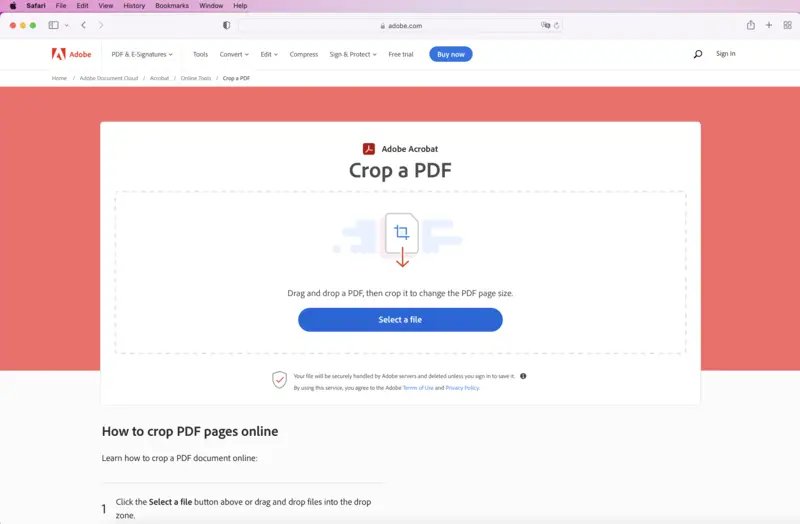How to Crop a PDF on Mac: 4 Ways in 2025 - PDF Candy